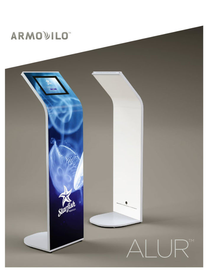 Alur Freestanding iPad & Tablet Kiosk | Armodilo