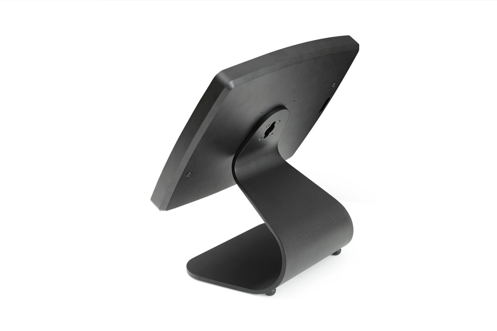 Curve Desktop Mounted iPad & Tablet Kiosk | Elegant & Secure